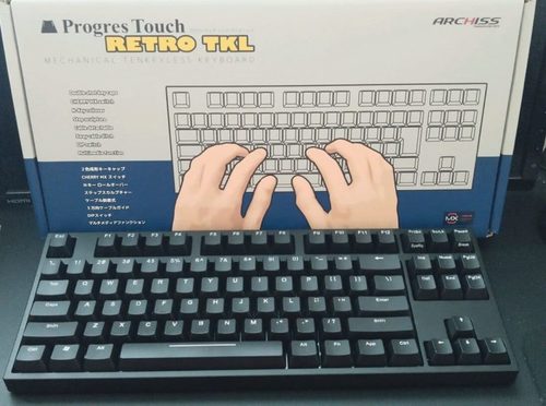 ARCHISS Progres Touch RETORO TKLをレビュー！コスパ最強キーボード | えれあも